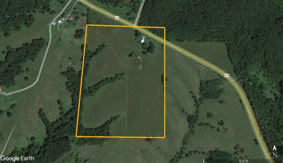 27 Acres Hwy AA Greencastle, Putnam County, MO