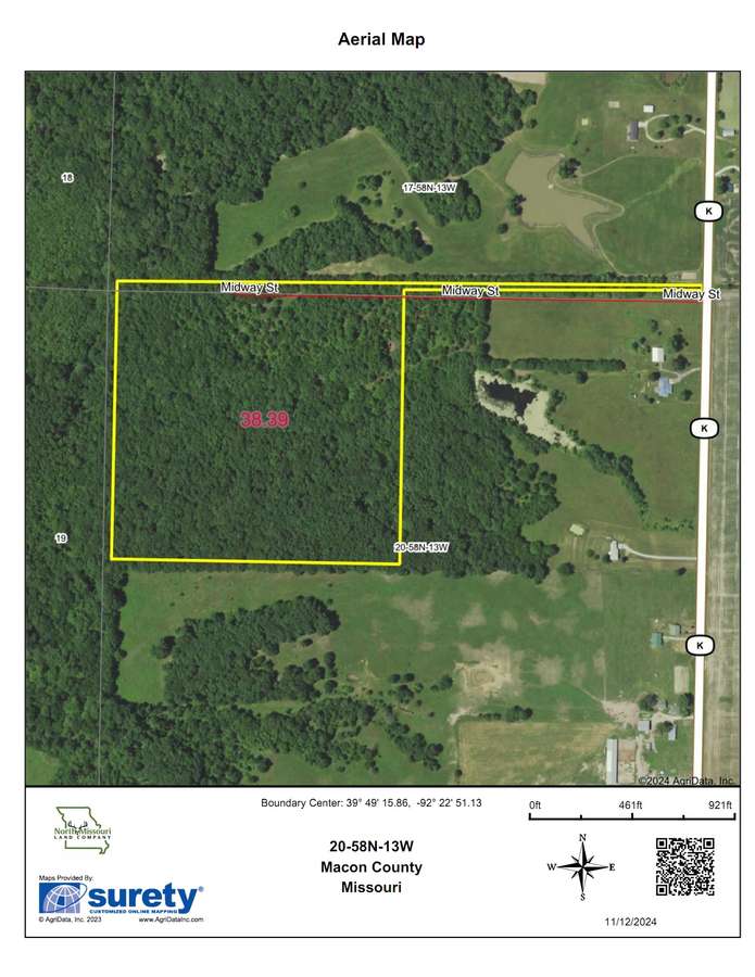 38 Secluded Hunting Acres in Macon County